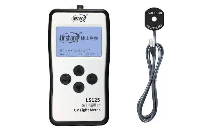 UV radiometer｜LS125 UVA LED power meter manufacturer-Linshang