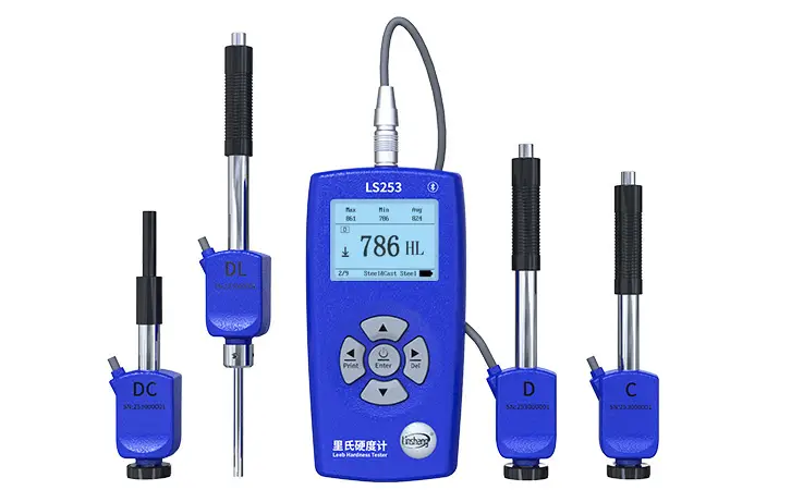 LS253 Multi-probe Leeb Hardness Tester-Various Impact Devices Optional ...