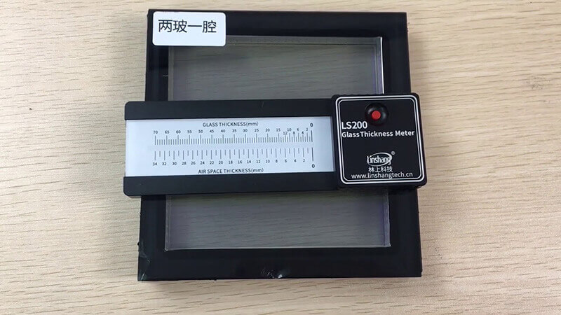 Glass thickness measuring tool｜LS200 Glass thickness gauge-Linshang