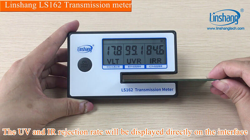 Tint meter inspector｜LS162 window transmission meter-Linshang